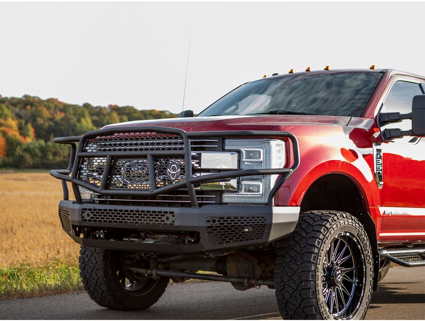 Ranch Hand Midnight Grille Guard Front Bumper MFF201BM1 | RealTruck