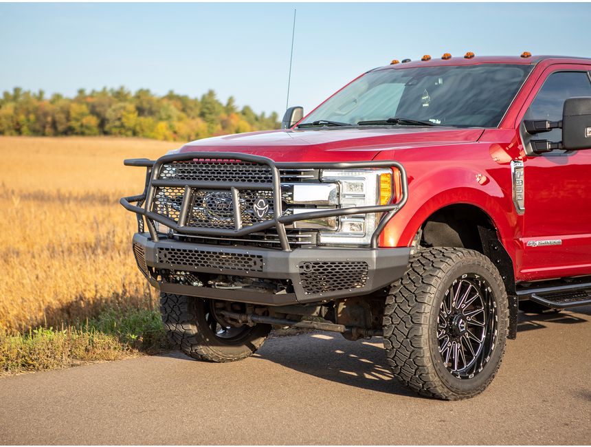Ranch Hand Midnight Grille Guard Front Bumper MFF201BM1 | RealTruck