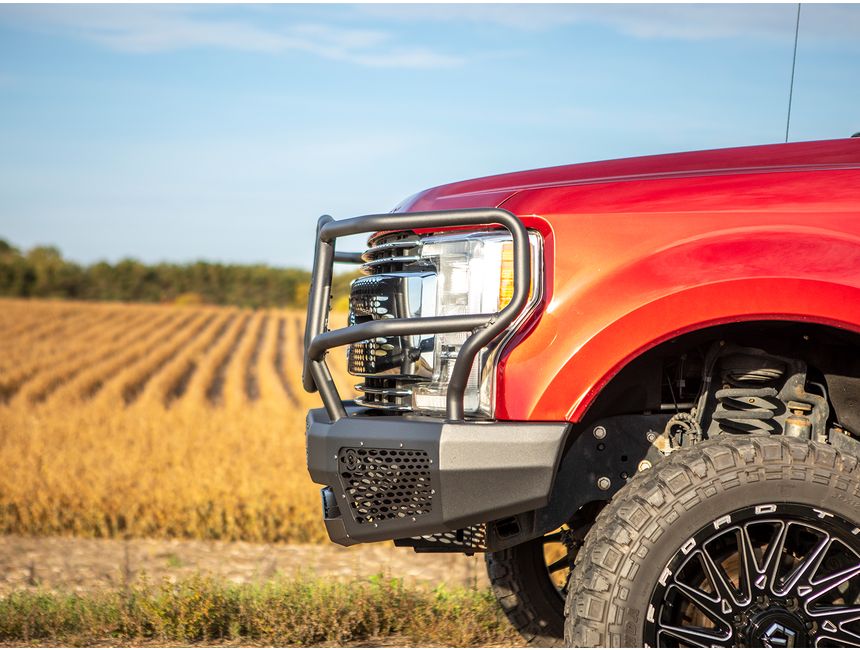 Ranch Hand Midnight Grille Guard Front Bumper MFF201BM1 | RealTruck
