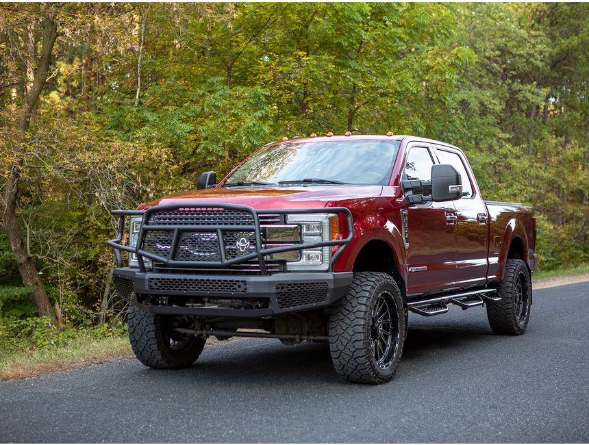 Ranch Hand Midnight Grille Guard Front Bumper MFF201BM1 | RealTruck