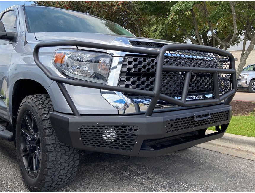 Ranch Hand Midnight Grille Guard Front Bumper MFT14HBM1 | RealTruck