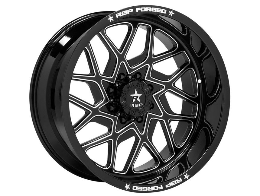RBP Forged Machined Gloss Black Mojave Wheels | RealTruck