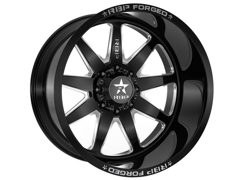 RBP Forged Machined Gloss Black Saharan Wheels | RealTruck
