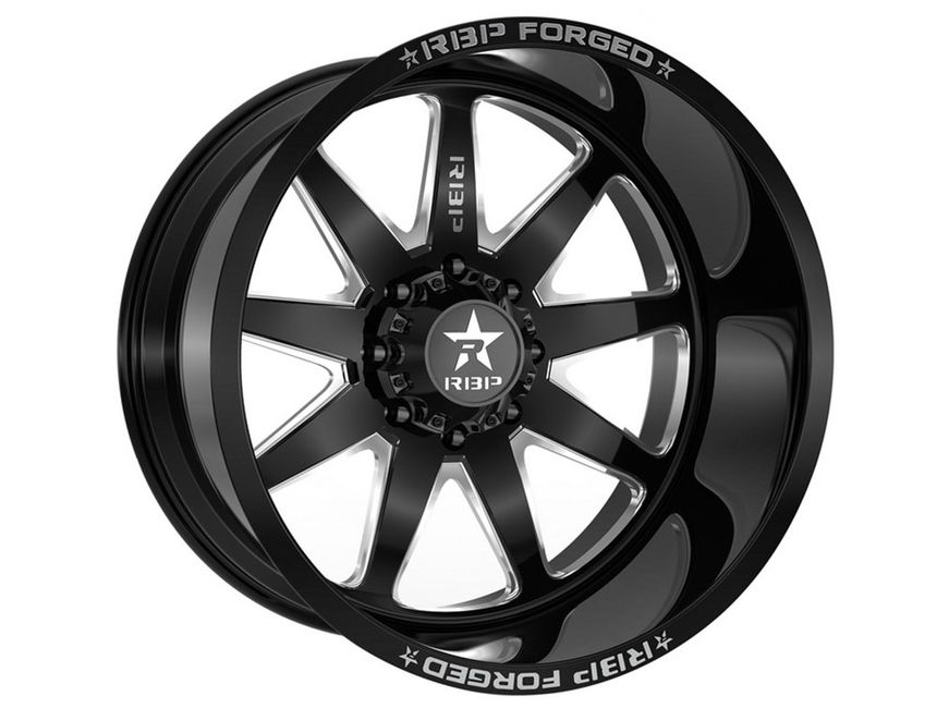 RBP Forged Machined Gloss Black Saharan Wheels | RealTruck