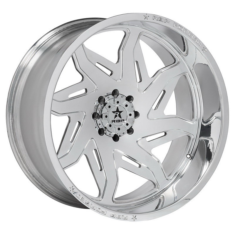 RBP Forged Polished Badlands Wheels | RealTruck