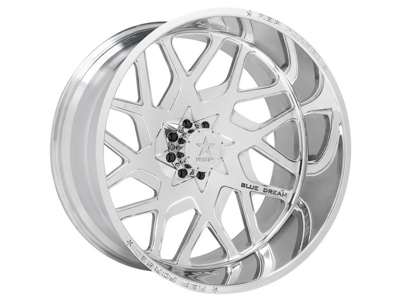 RBP Forged Polished Mojave Wheels | RealTruck