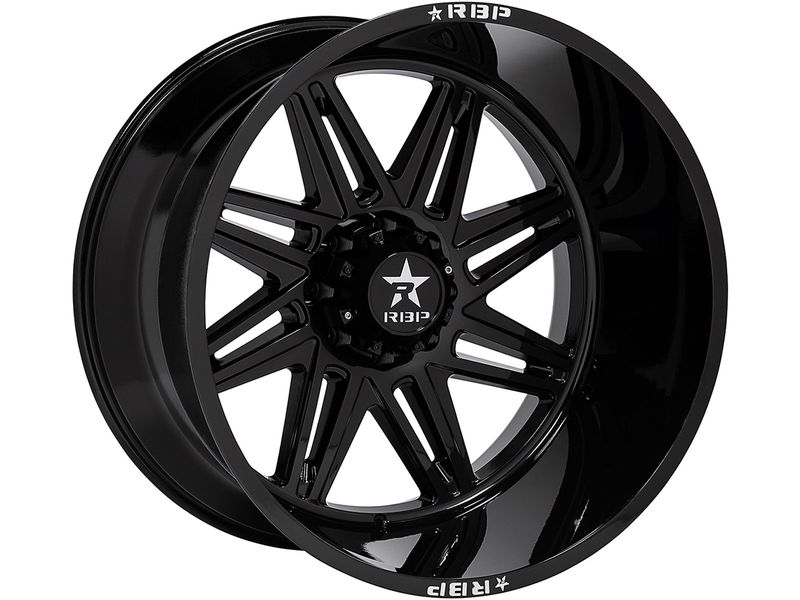 RBP Gloss Black 82R Falcon Wheel 82R-1890-66+10FB | RealTruck
