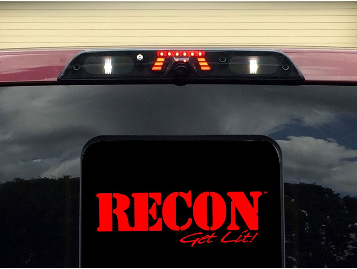 Recon Smoked Black LED Third Brake Lights 264129CAMBK | RealTruck