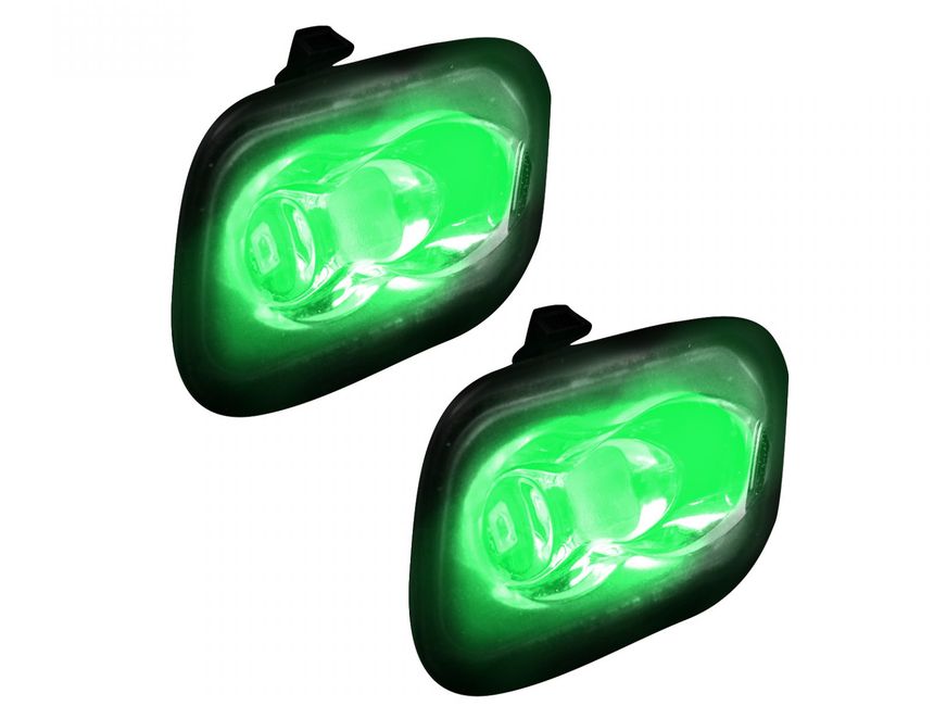 Recon LED Puddle Lights 264243GR | RealTruck