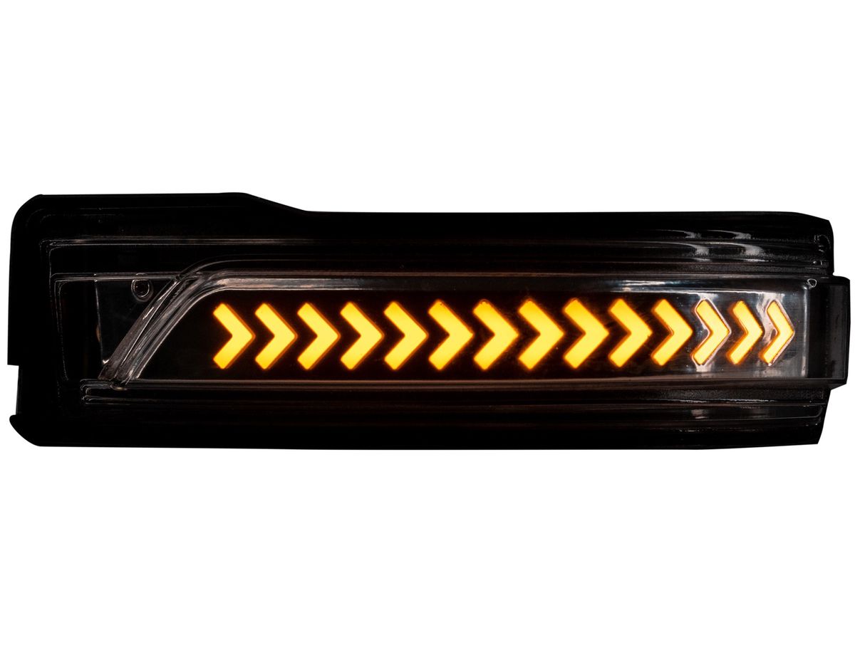 Recon LED Mirror Lens Kit 264246BKS | RealTruck