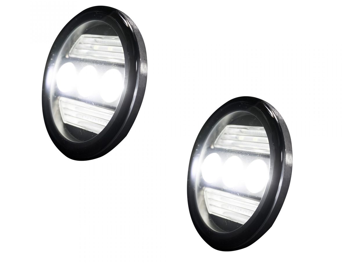 Recon LED Fog Lights 264521BK | RealTruck