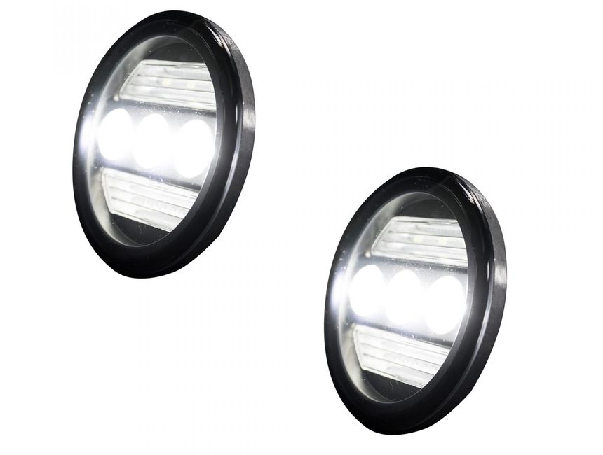 Recon LED Fog Lights 264521BK | RealTruck