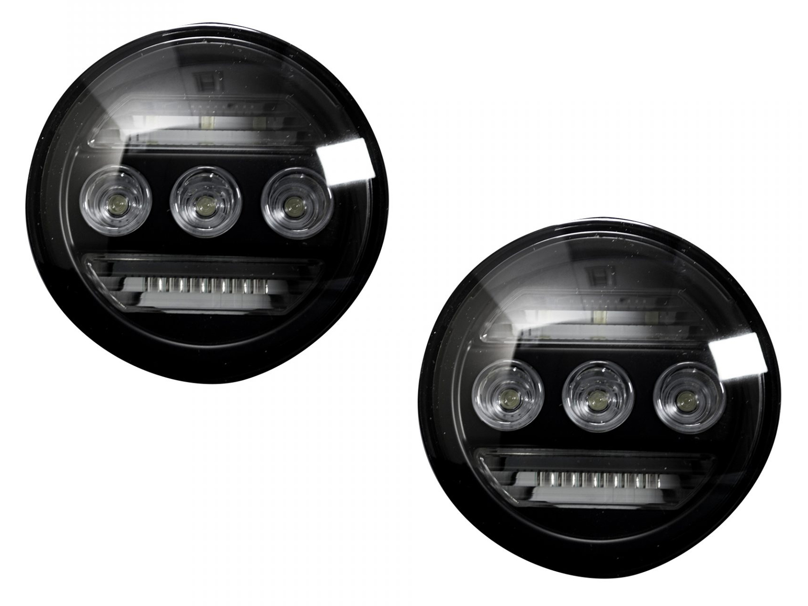 Recon LED Fog Lights 264521BK | RealTruck