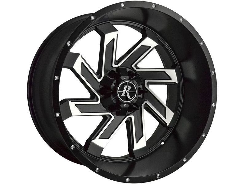 Remington Machined Matte Black SAW Wheels | RealTruck
