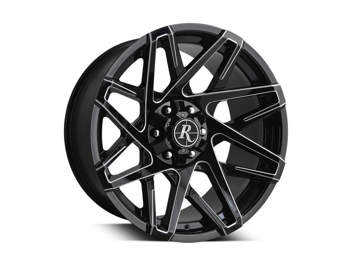 Remington Milled Gloss Black Canyon Wheels | RealTruck