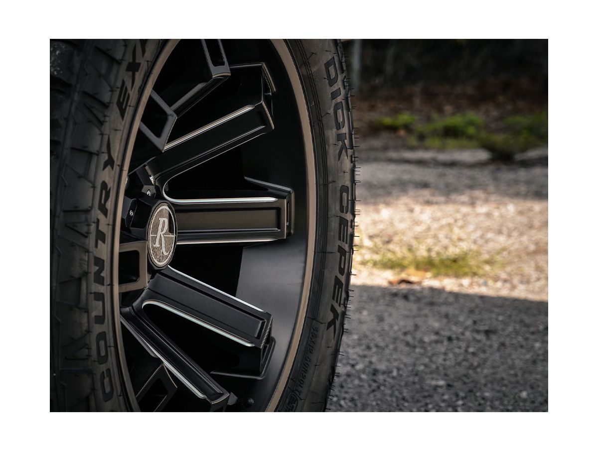 Remington Milled Matte Black Hollow Point Wheels | RealTruck