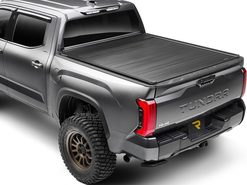 RealTruck Retrax EQ Electric Retractable Tonneau Cover w/ T-Slot Rails ...