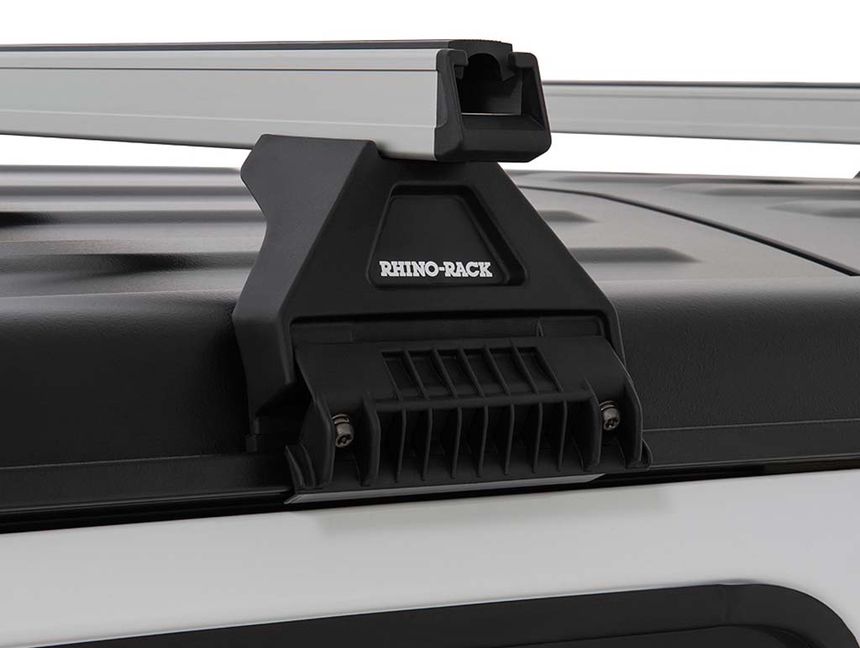 Rhino Rack Heavy Duty RL110 2 Bar Roof Rack JB1611 | RealTruck