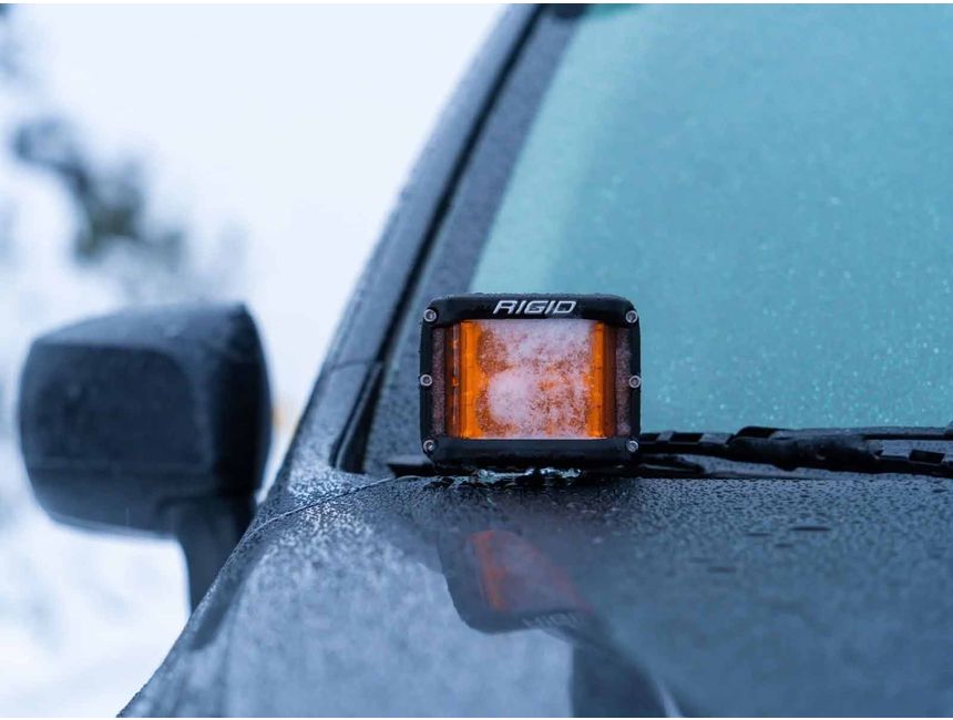 RIGID D-SS Amber PRO LED Lights 262214 | RealTruck