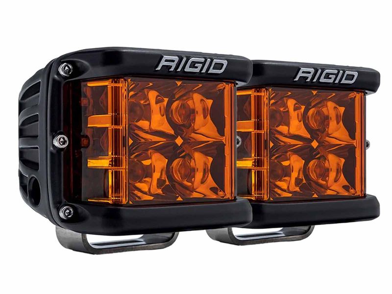 RIGID D-SS Amber PRO LED Lights 262214 | RealTruck