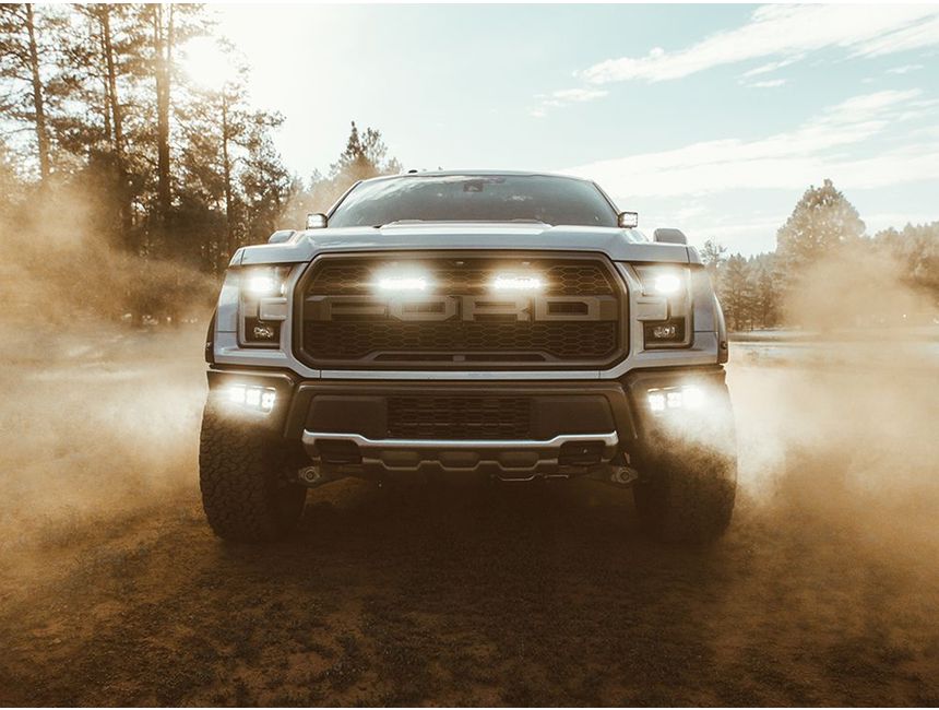 Rigid Industries Raptor Triple LED Fog Light Kits 41610 | RealTruck