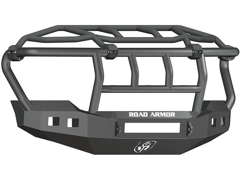 Road Armor Stealth Front Bumper w/ Titan II & Intimidator Guard 611R3B ...