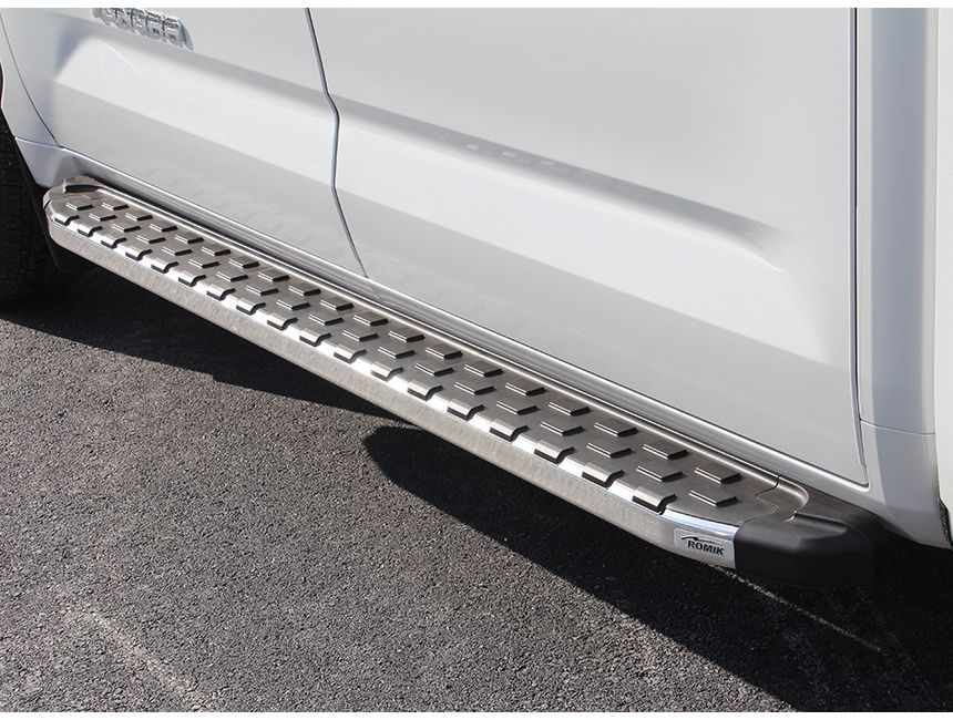Romik REC-T Polished Truck Running Boards 51728418 | RealTruck
