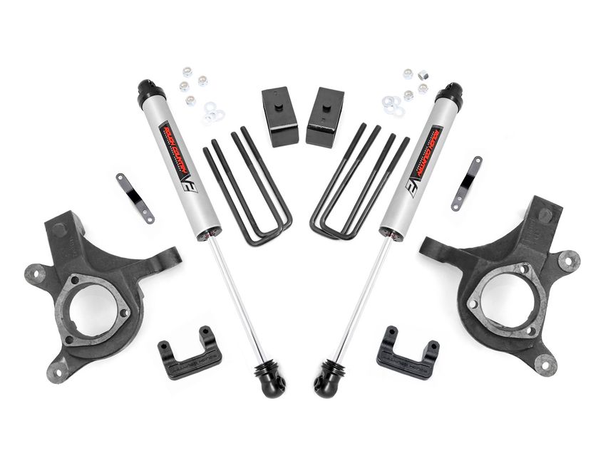 Lift Kit 3 Inch Ough County 3.5 Inch Lift Kit | Chevy/GMC 2500HD/3500HD ...