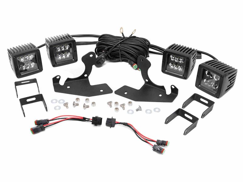 Rough Country Dual Fog Light Kits 70628 | RealTruck