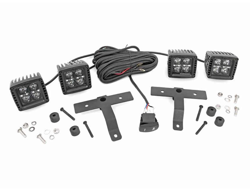 Rough Country LED Ditch Light Mount 70823 | RealTruck