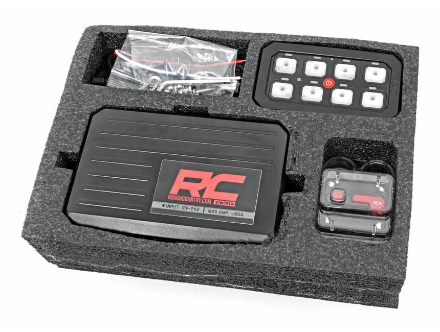 Rough Country 8 Panel Light Controller 70970 | RealTruck