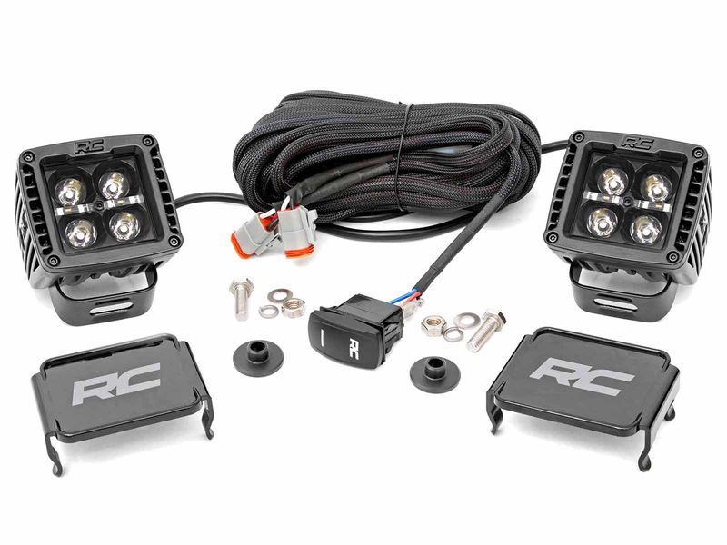 Rough Country LED Ditch Light Kit 71049 | RealTruck