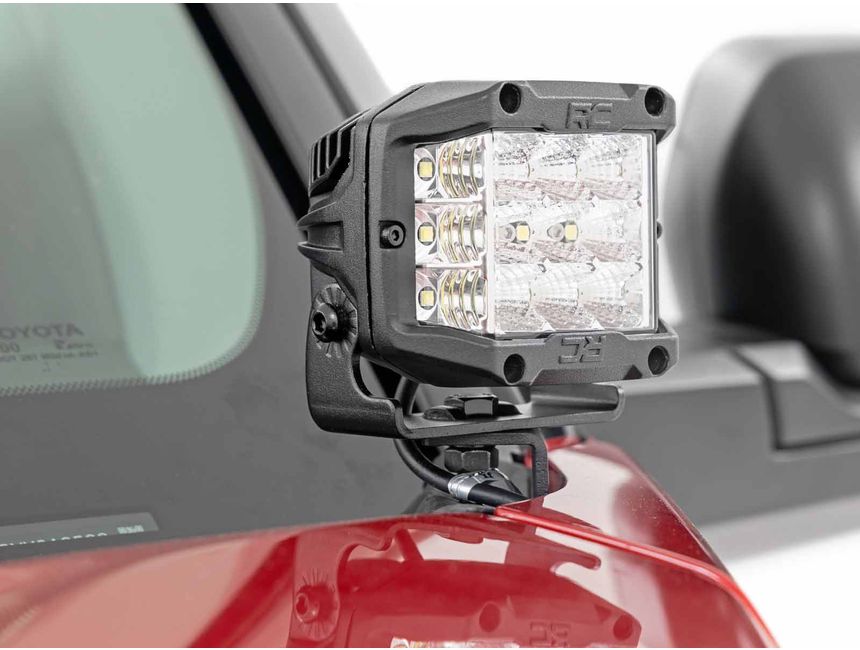 Rough Country LED Ditch Light Mount 71075 | RealTruck