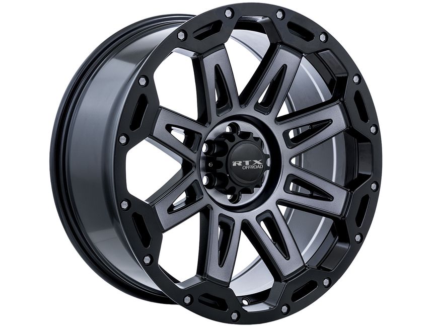 RTX Off-Road Black & Grey Gobi Wheels | RealTruck