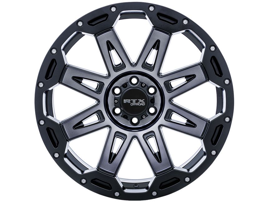 RTX Off-Road Black & Grey Gobi Wheels | RealTruck