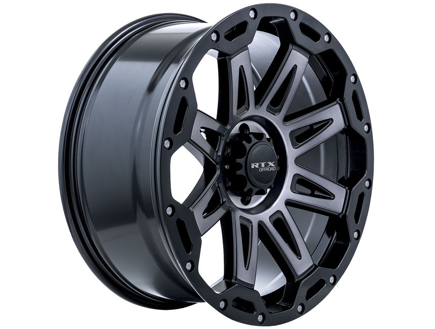 RTX Off-Road Black & Grey Gobi Wheels | RealTruck