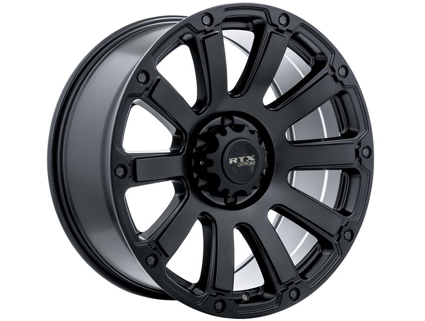 RTX Off-Road Black & Grey Panzer Wheels | RealTruck