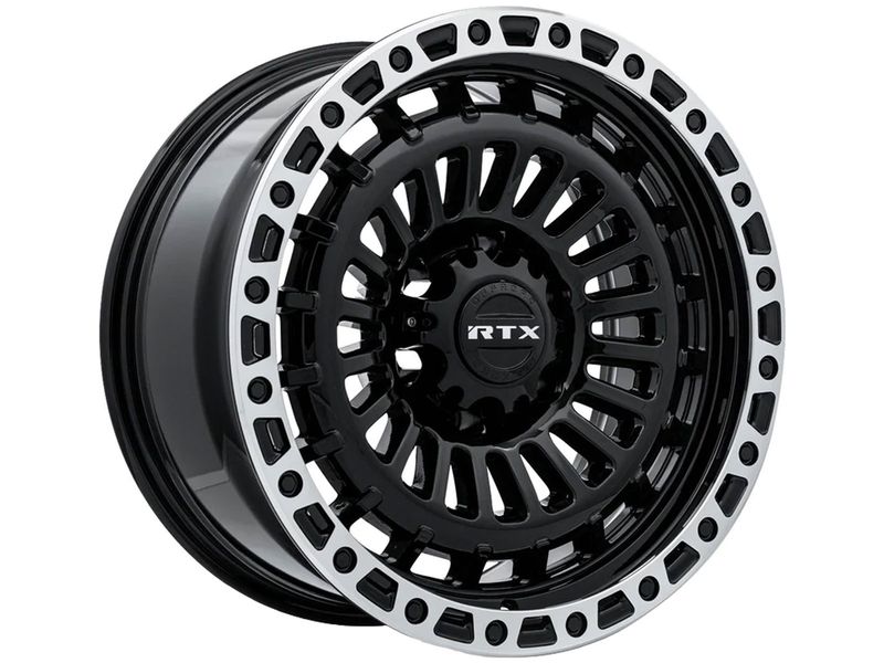 RTX Off-Road Gloss Black Moab Wheels | RealTruck