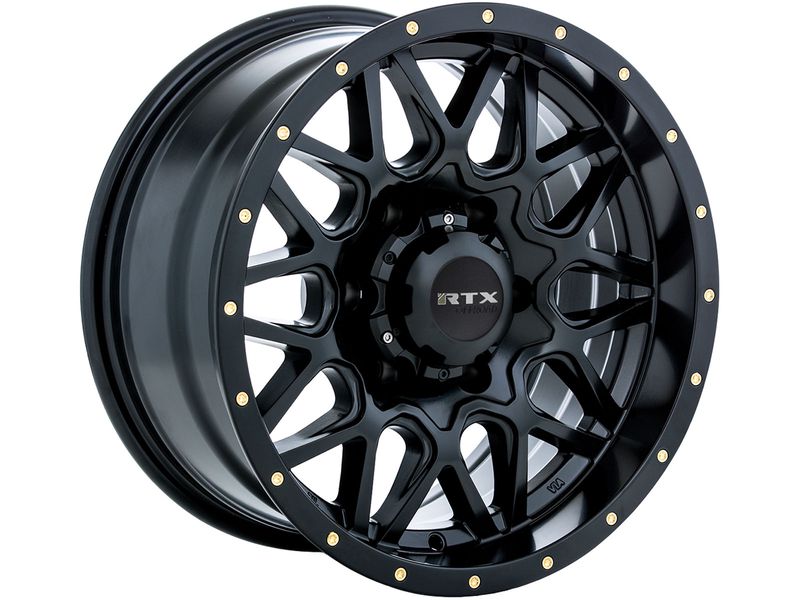 RTX Off-Road Matte Black Canyon Wheels | RealTruck