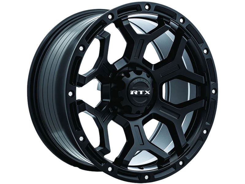 RTX Off-Road Matte Black Goliath Wheels | RealTruck