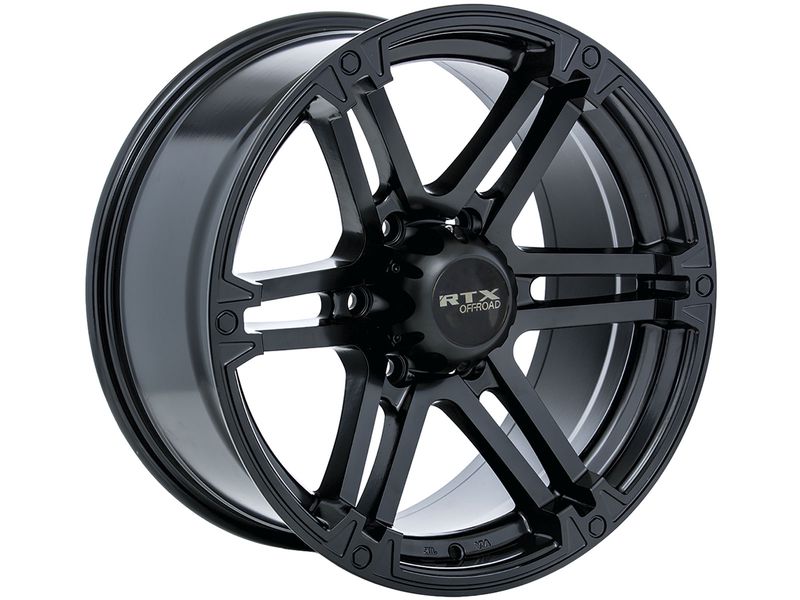 RTX Off-Road Matte Black Slate Wheels | RealTruck
