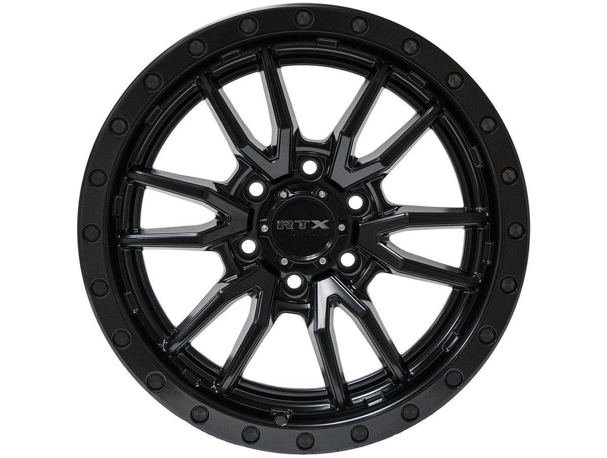 RTX Off-Road Matte Black Wolf Wheels | RealTruck