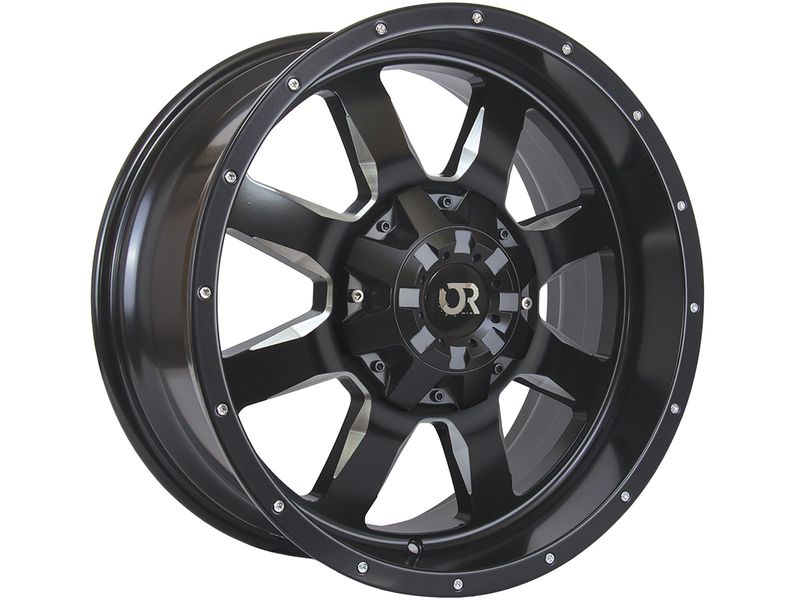 RTX Off-Road Milled Gloss Black Ridgeline Wheels | RealTruck