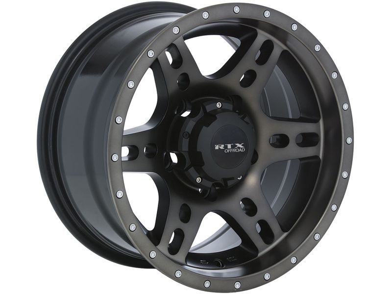 RTX Off-Road Tinted Black Delta Wheels | RealTruck