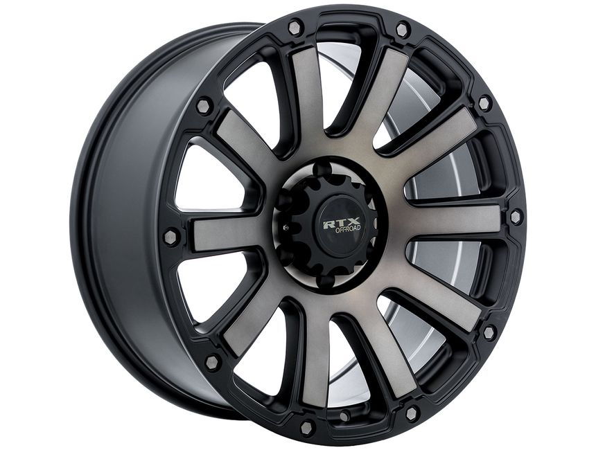 RTX Off-Road Tinted Black Panzer Wheels | RealTruck