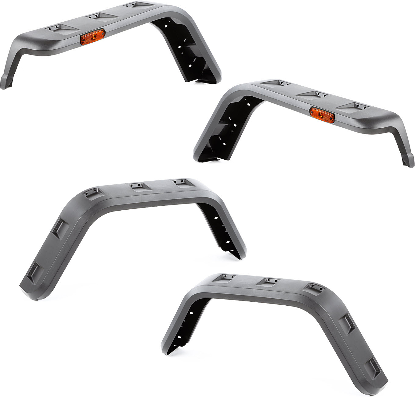 Rugged Ridge Hurricane Fender Flares 11640.30 | RealTruck