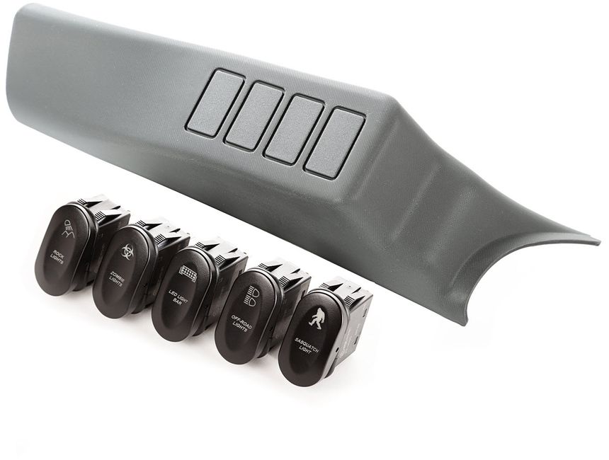 Rugged Ridge Rugged Ridge A-Pillar Switch Pod 17235.70 | RealTruck