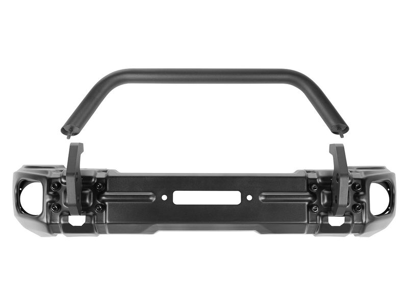 Rugged Ridge Arcus Front Bumper with Overrider | RealTruck