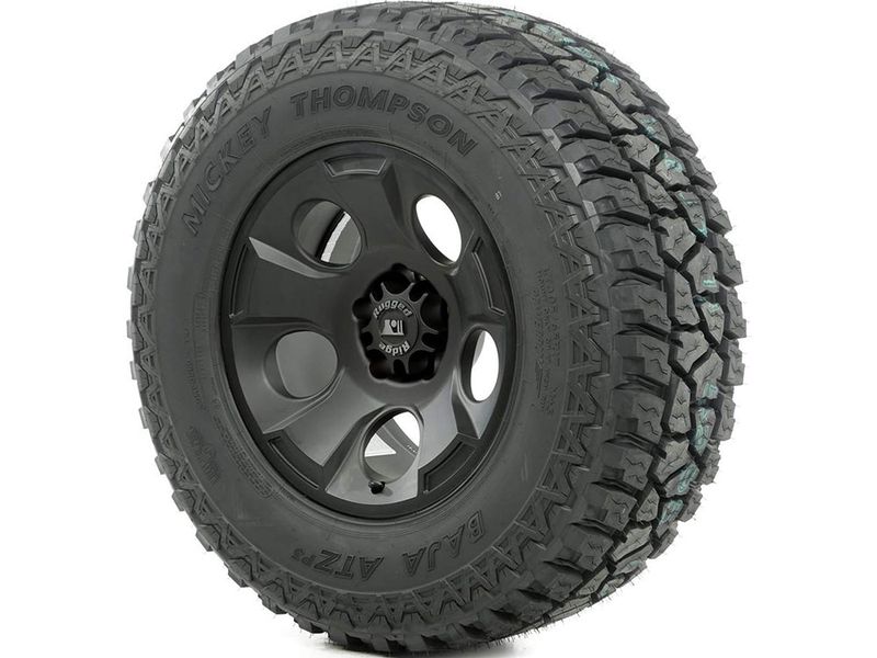 Rugged Ridge Black Drakon Wheel & Tire Package | RealTruck