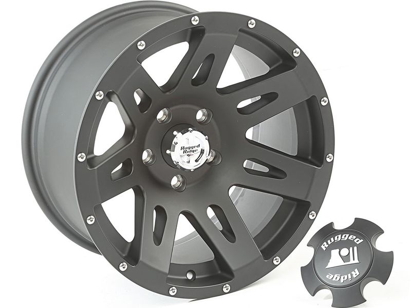 Rugged Ridge Black XHD Wheels | RealTruck